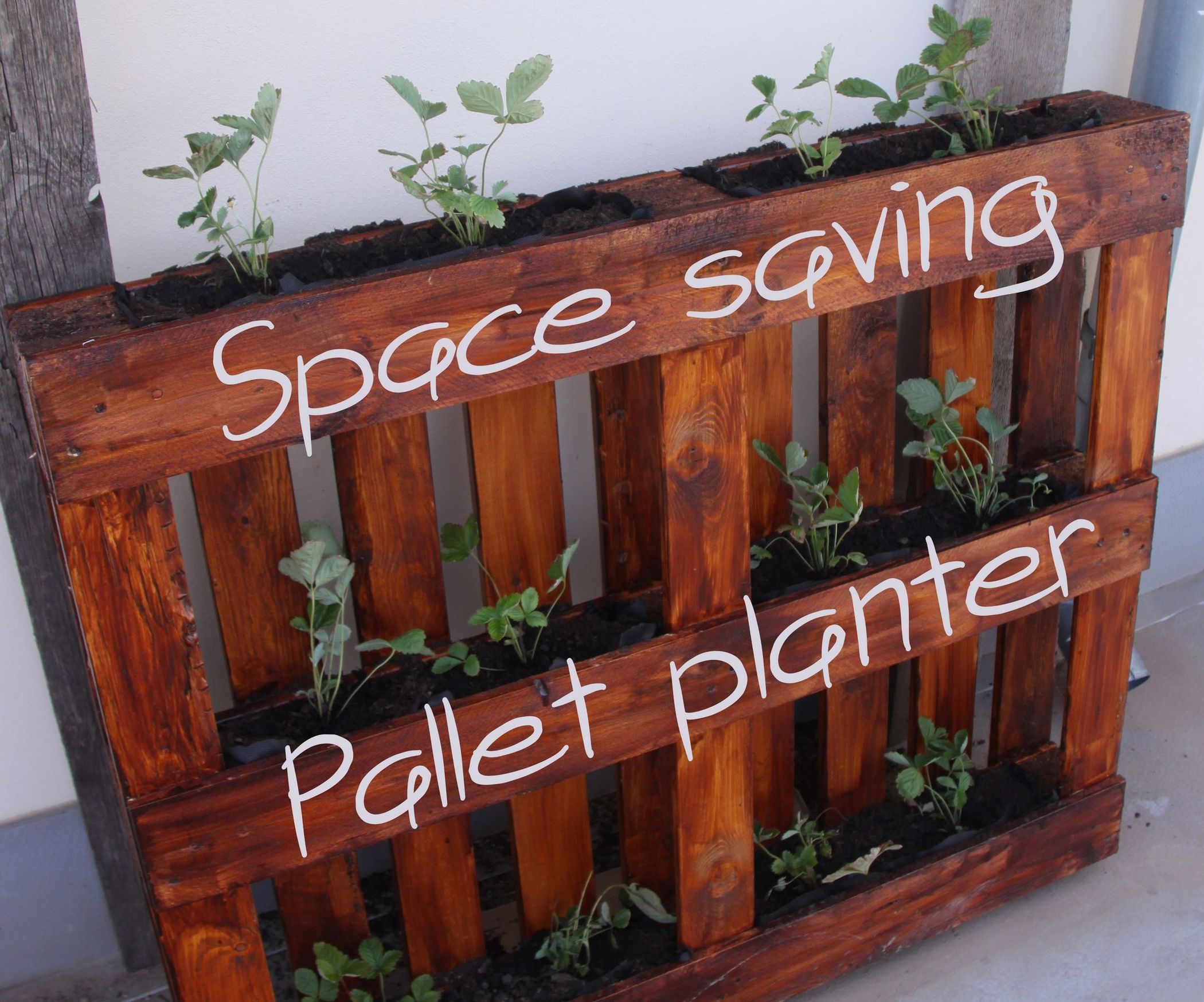 Space Saving Pallet Planter : 4 Steps (with Pictures) - Instructables