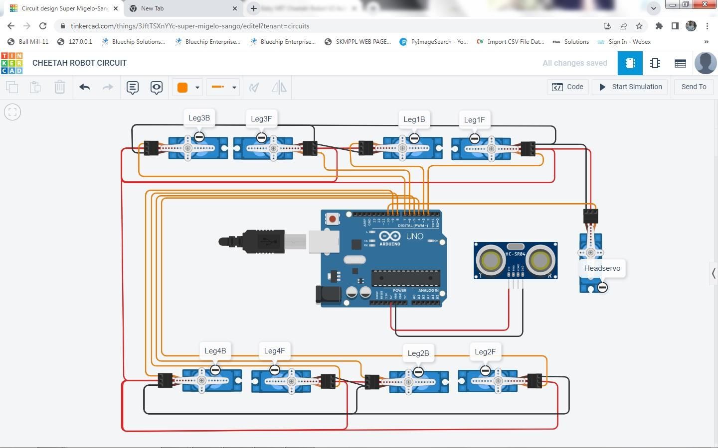 Baby Cheetah Walking Robot in Tinkercad : 21 Steps (with Pictures) - Instructables