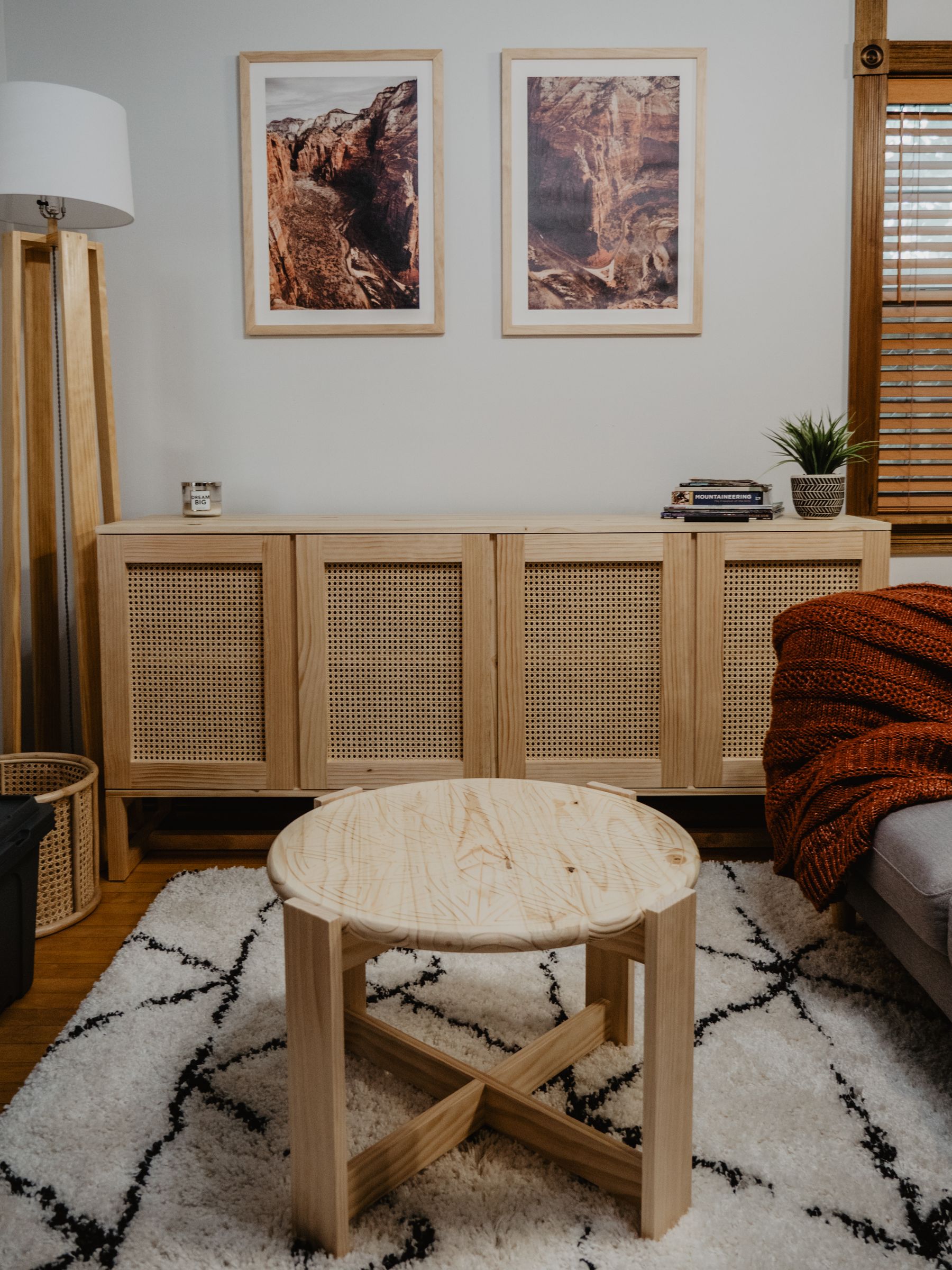 DIY Round Coffee Table : 7 Steps (with Pictures) - Instructables