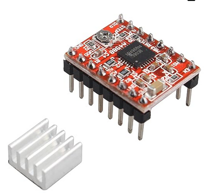 Stepper Motor Driver for A4988 and Similar Devices : 13 Steps ...