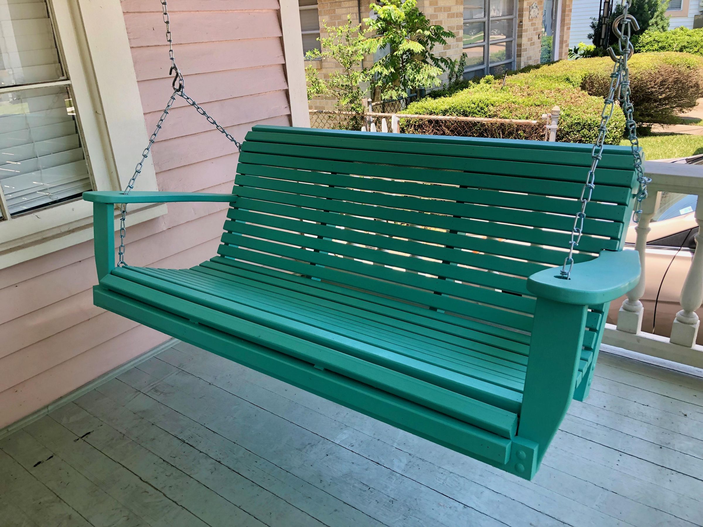 DIY Porch Swing (Free Templates!) : 17 Steps (with Pictures ...