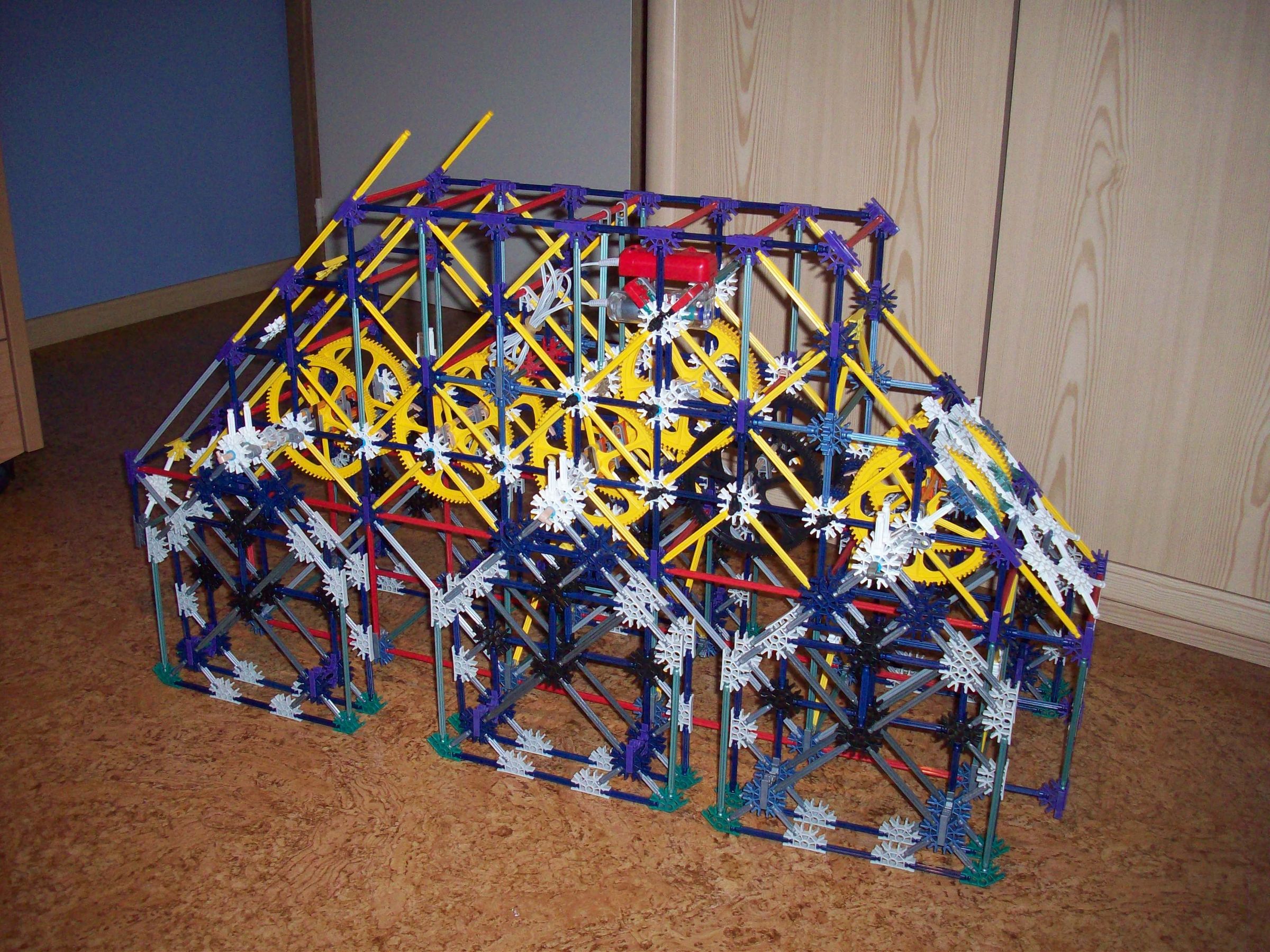 "Big K'nex Walker": Axle : 11 Steps - Instructables