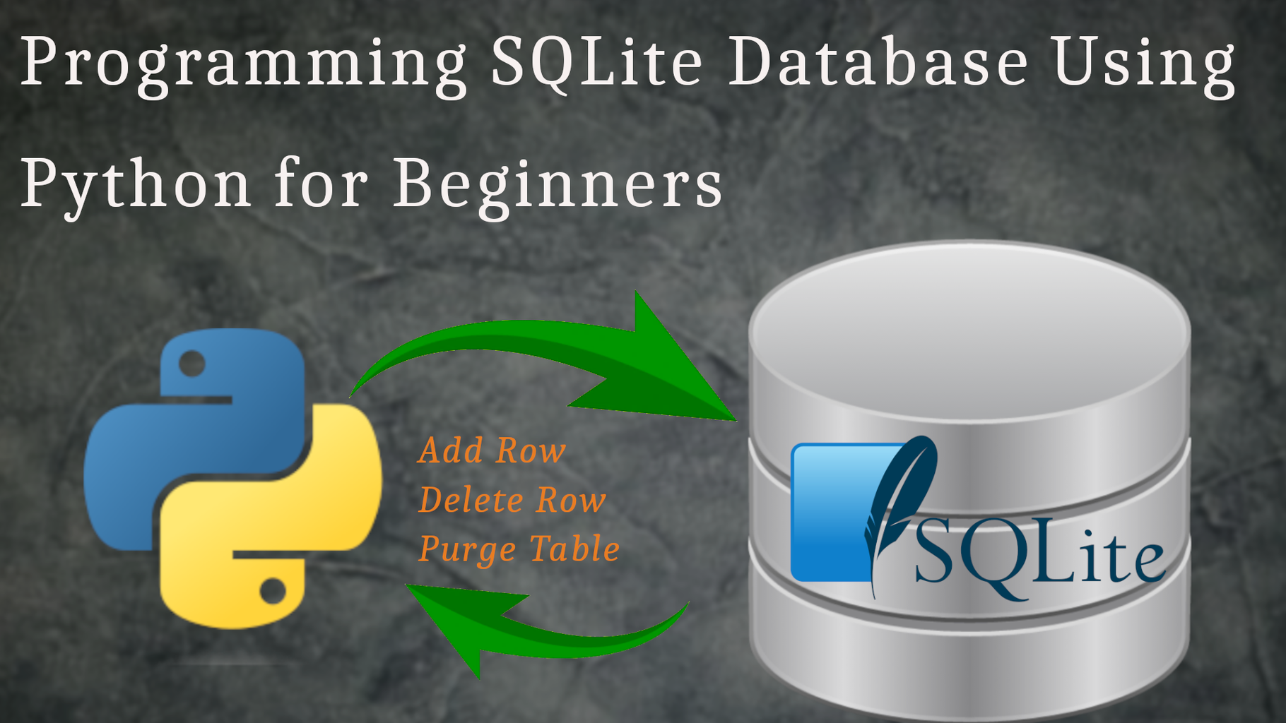 Step By Step Tutorial On Programming Sqlite Database Using Python For Beginners 9 Steps With