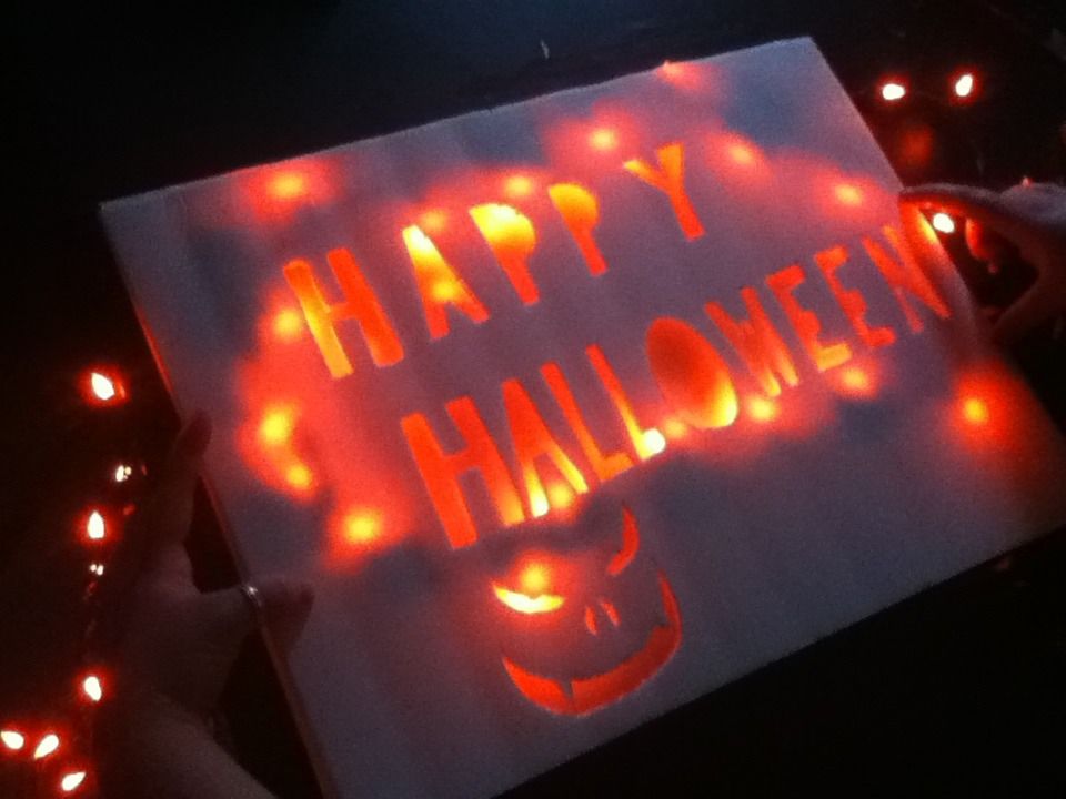 Halloween Sign : 4 Steps - Instructables