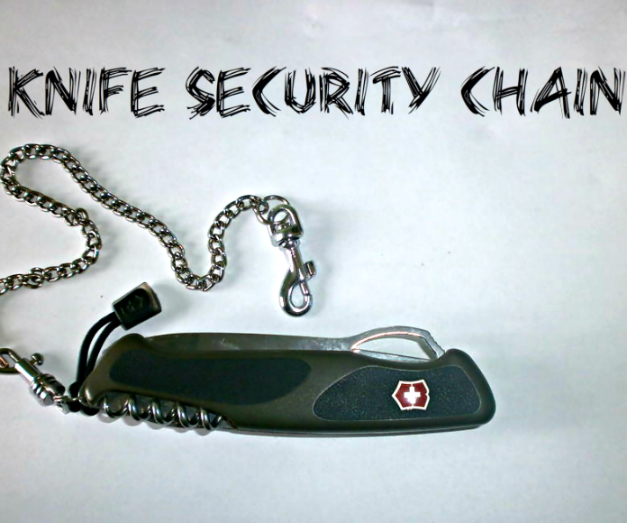 Knife Security Chain : 8 Steps (with Pictures) - Instructables