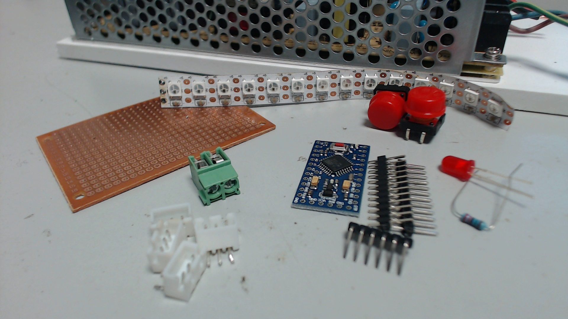 Projet LED Effect Arduino Et WS2812 Le Projet Et Ses Composants : 4 ...