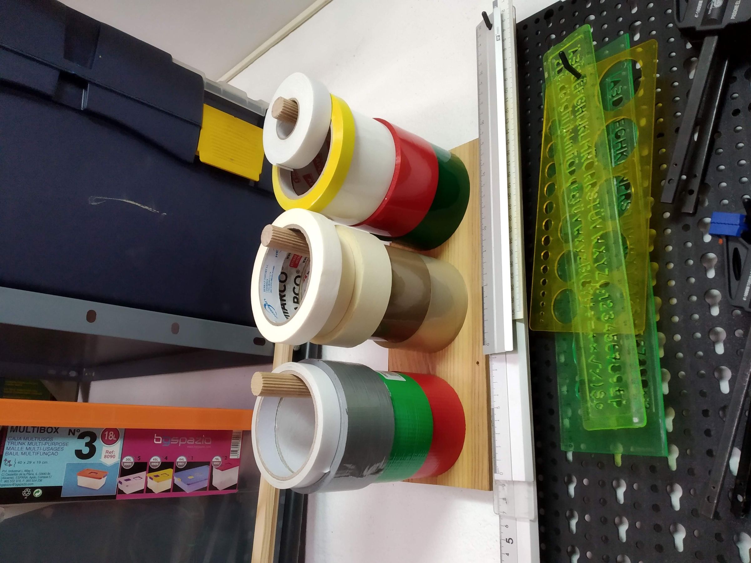 Tape Organizer : 3 Steps - Instructables