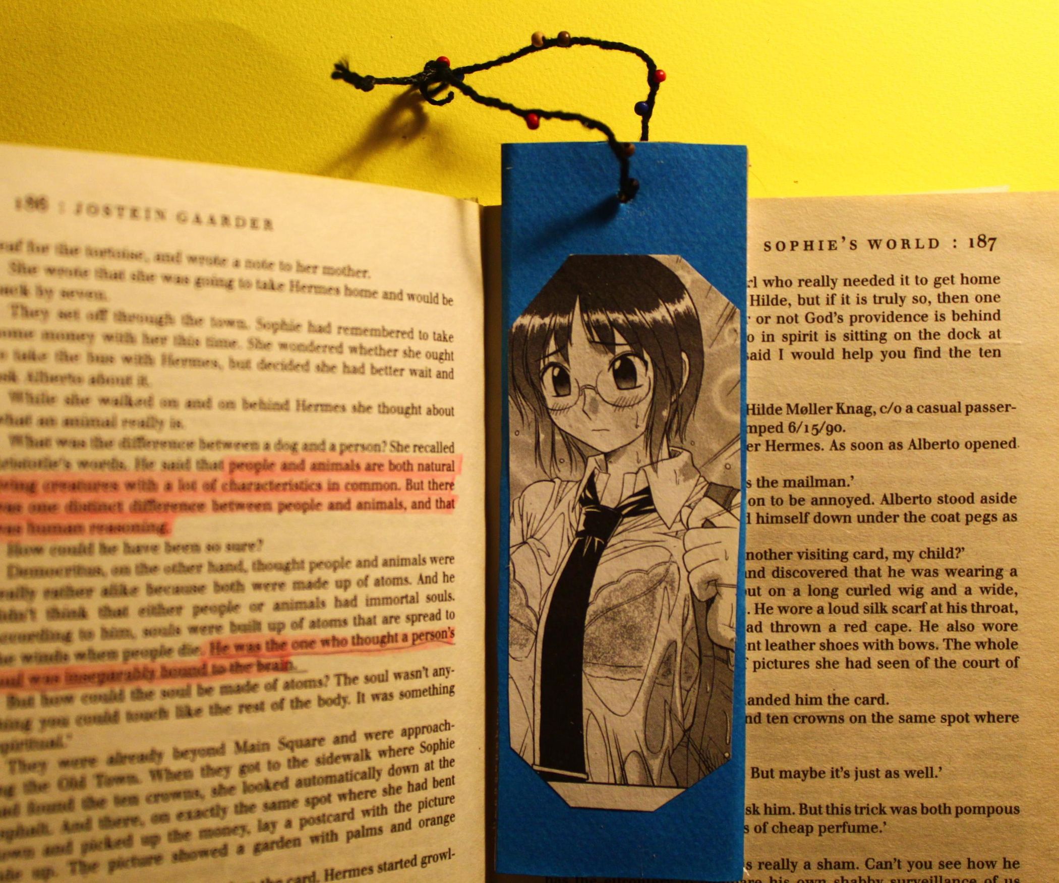 How to Make a Weaboo's Bookmark : 9 Steps - Instructables