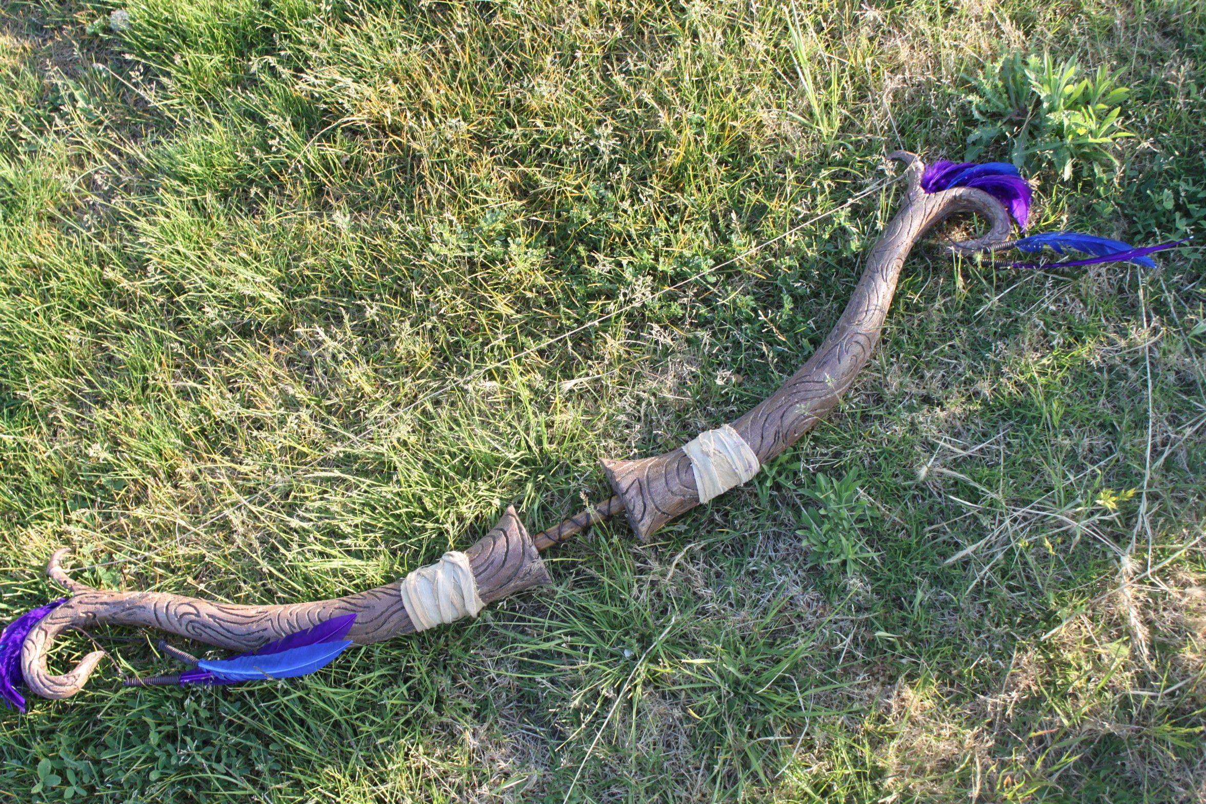 Night Elf Bow Tutorial (with Pictures) - Instructables