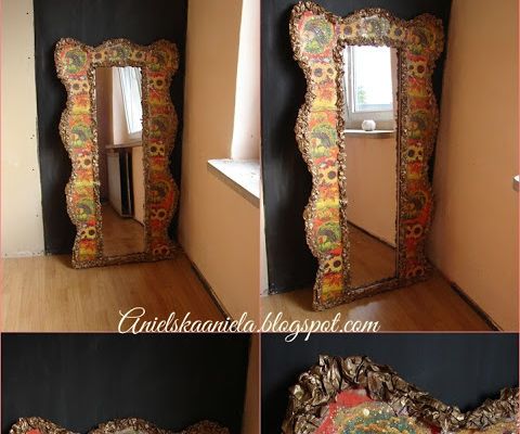 Cardboard Gold Mirror Frame : 10 Steps (with Pictures) - Instructables
