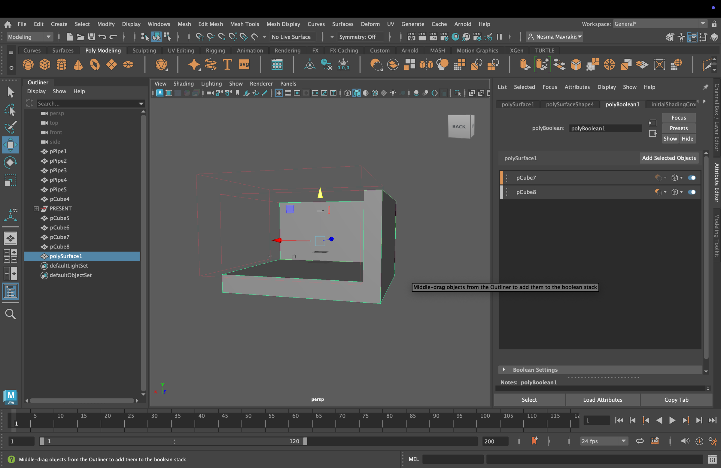 Table of Presents | Modeling + NCloth Simulation : 6 Steps (with ...