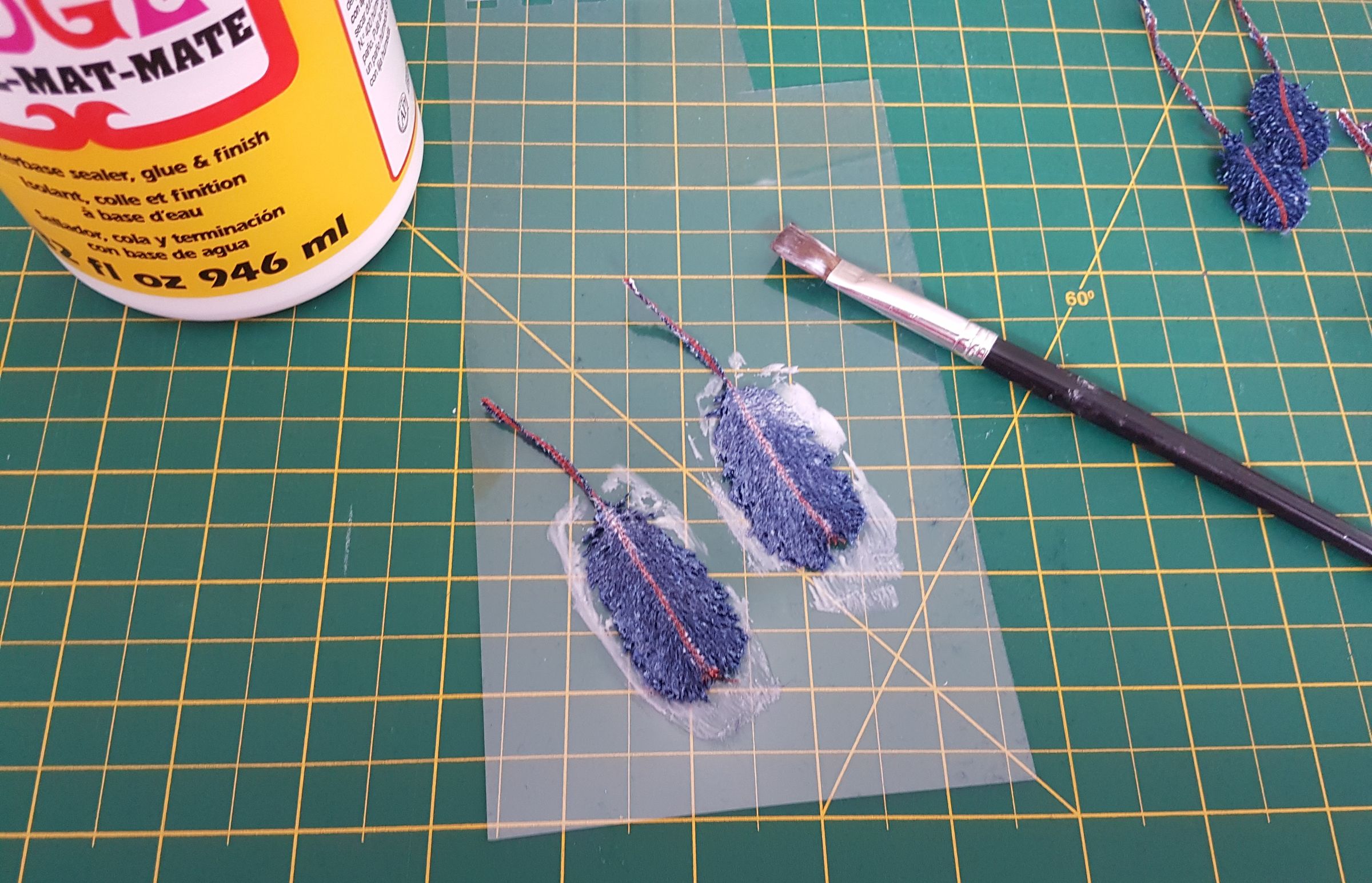 Denim Feather Earrings and Necklace : 16 Steps (with Pictures ...