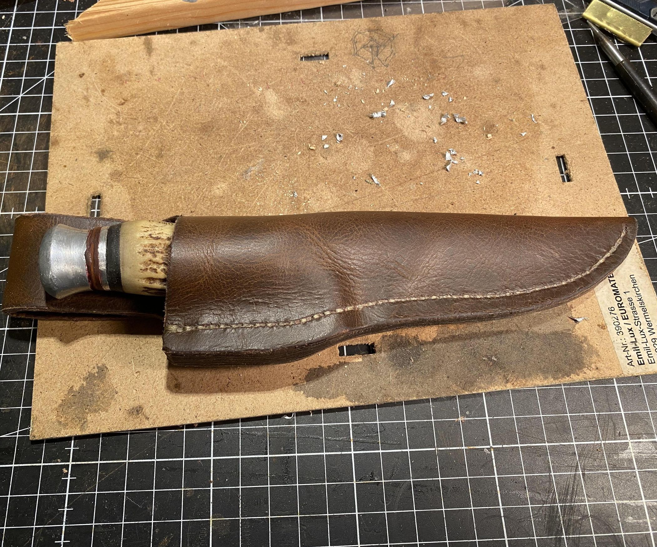 DIY Leather Knife Sheath : 8 Steps (with Pictures) - Instructables