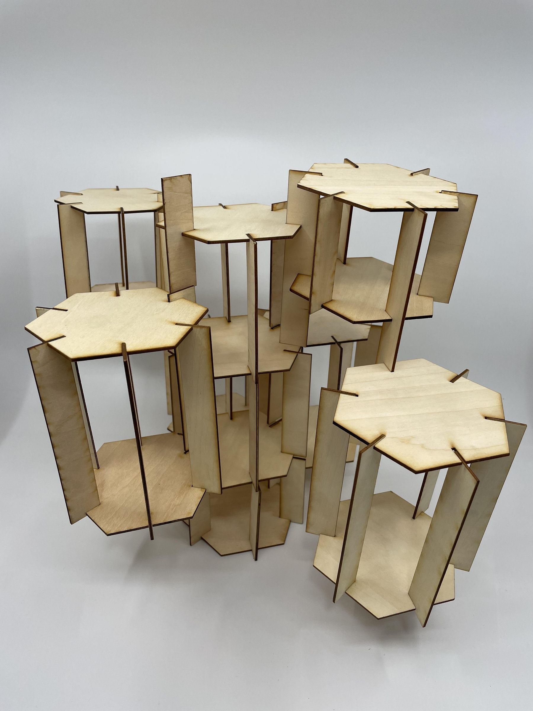 Self Standing Modular Structure Using Laser Cutting. : 4 Steps ...