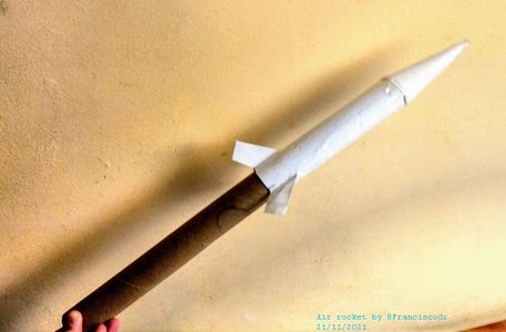 Nasa Paper Rocket Building Students