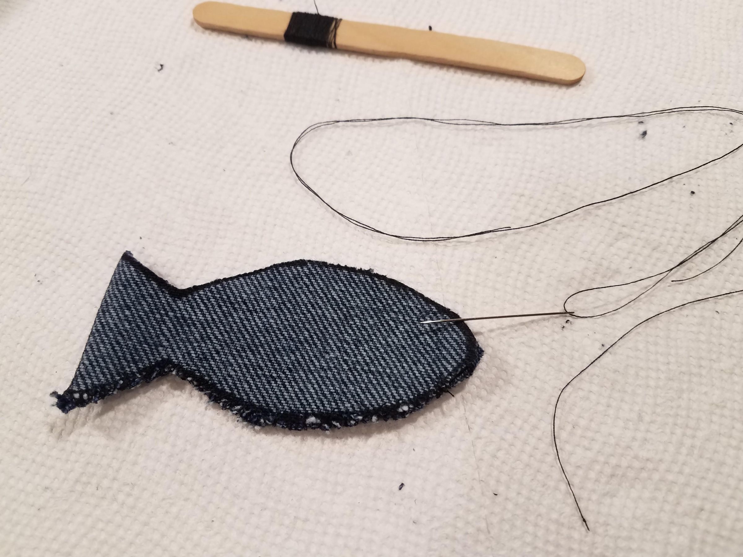 Make Your Own Mini Catnip Fish Out of Old Blue Jeans - DIY Cat Toys for Very Cheap or Free ...