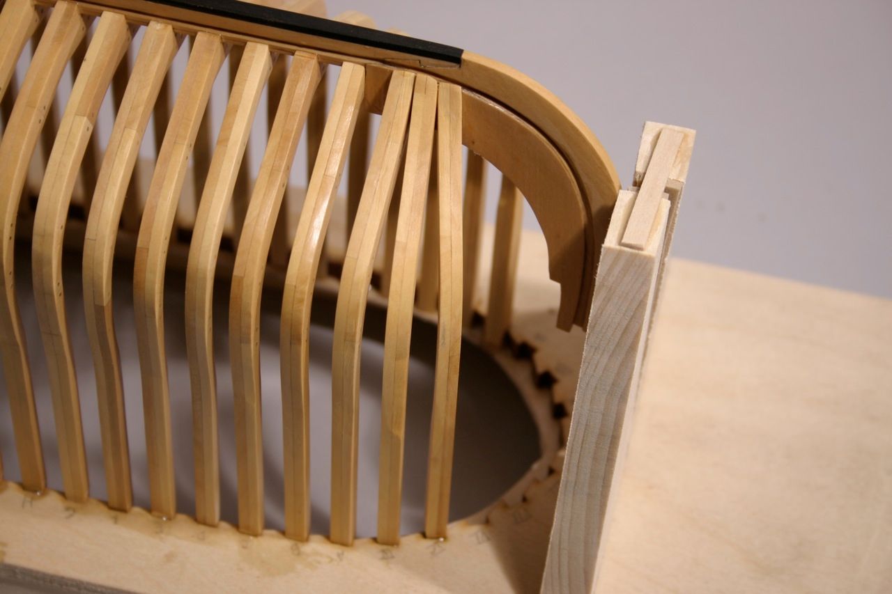 Build a Plank on Frame Model Ship : 19 Steps (with Pictures ...