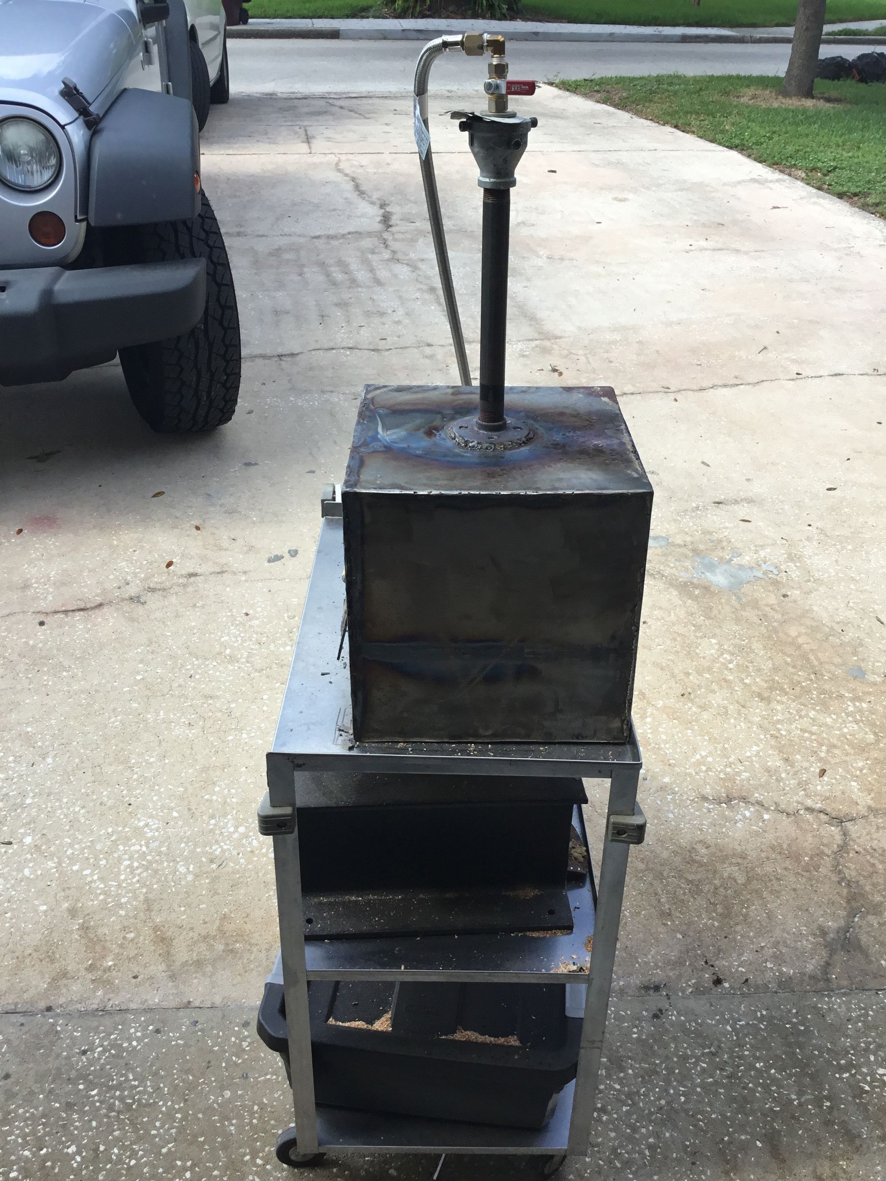 Propane Jet Forge and Anvil Stand : 6 Steps - Instructables