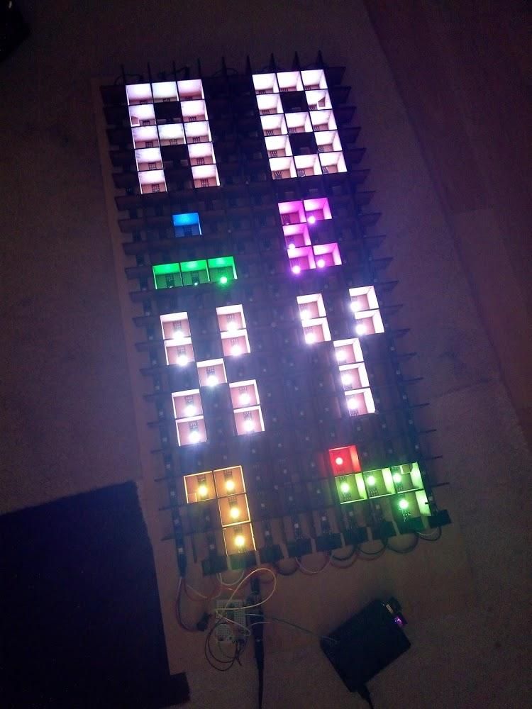 Wooden LED Gaming Display Powered by Raspberry Pi Zero : 11 Steps (with ...