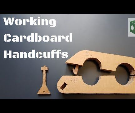 DIY Working Cardboard Handcuffs : 6 Steps (with Pictures) - Instructables