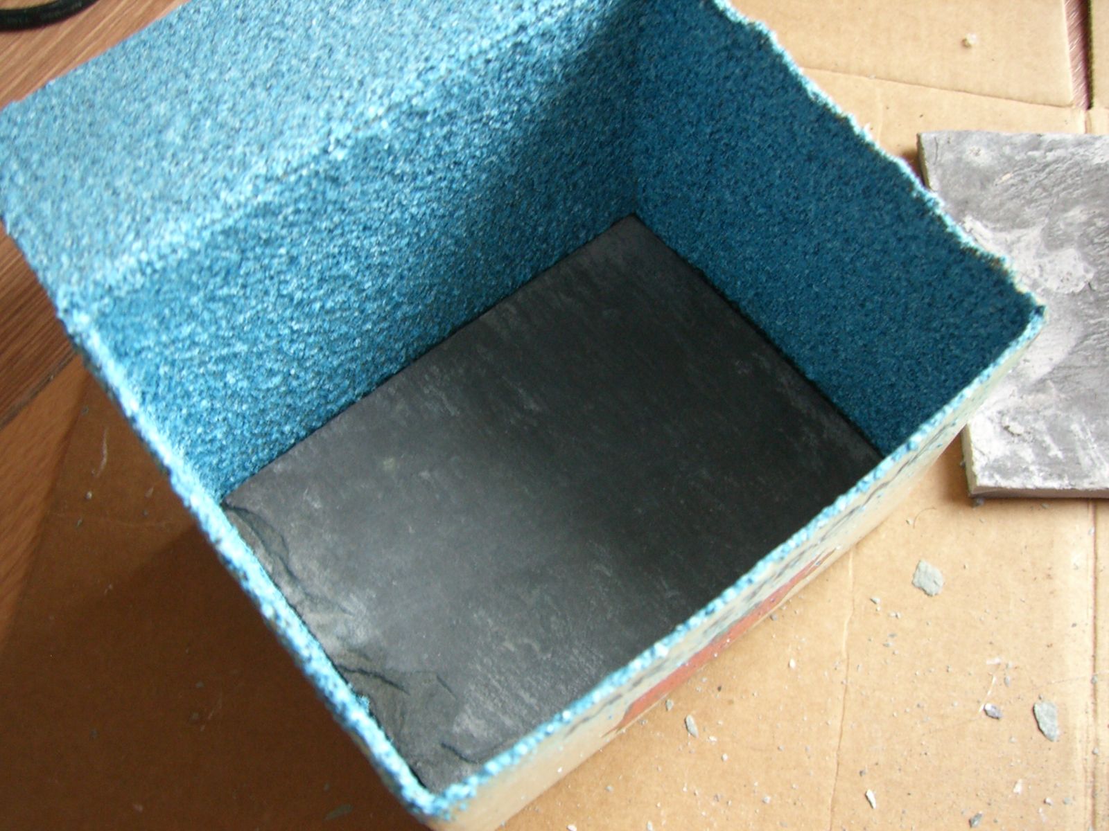 Up-cycled Card to Slate Box : 8 Steps - Instructables