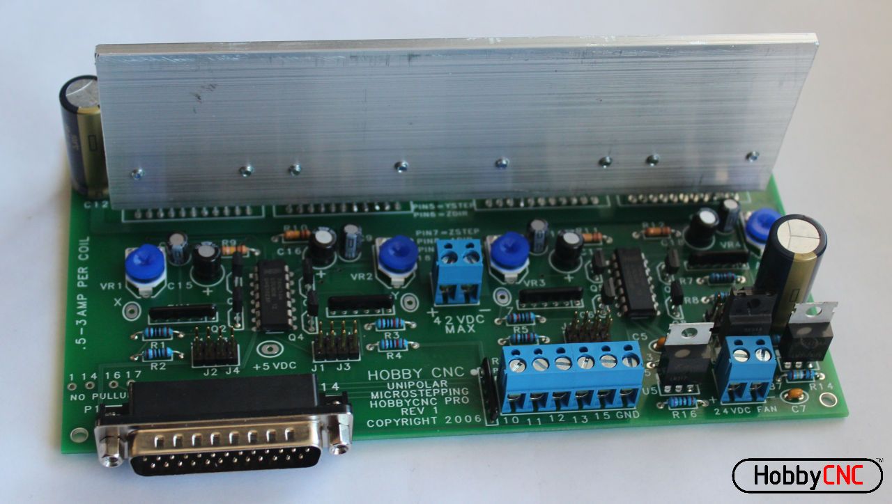 HobbyCNC 4-Axis Stepper Motor Driver Board : 23 Steps - Instructables