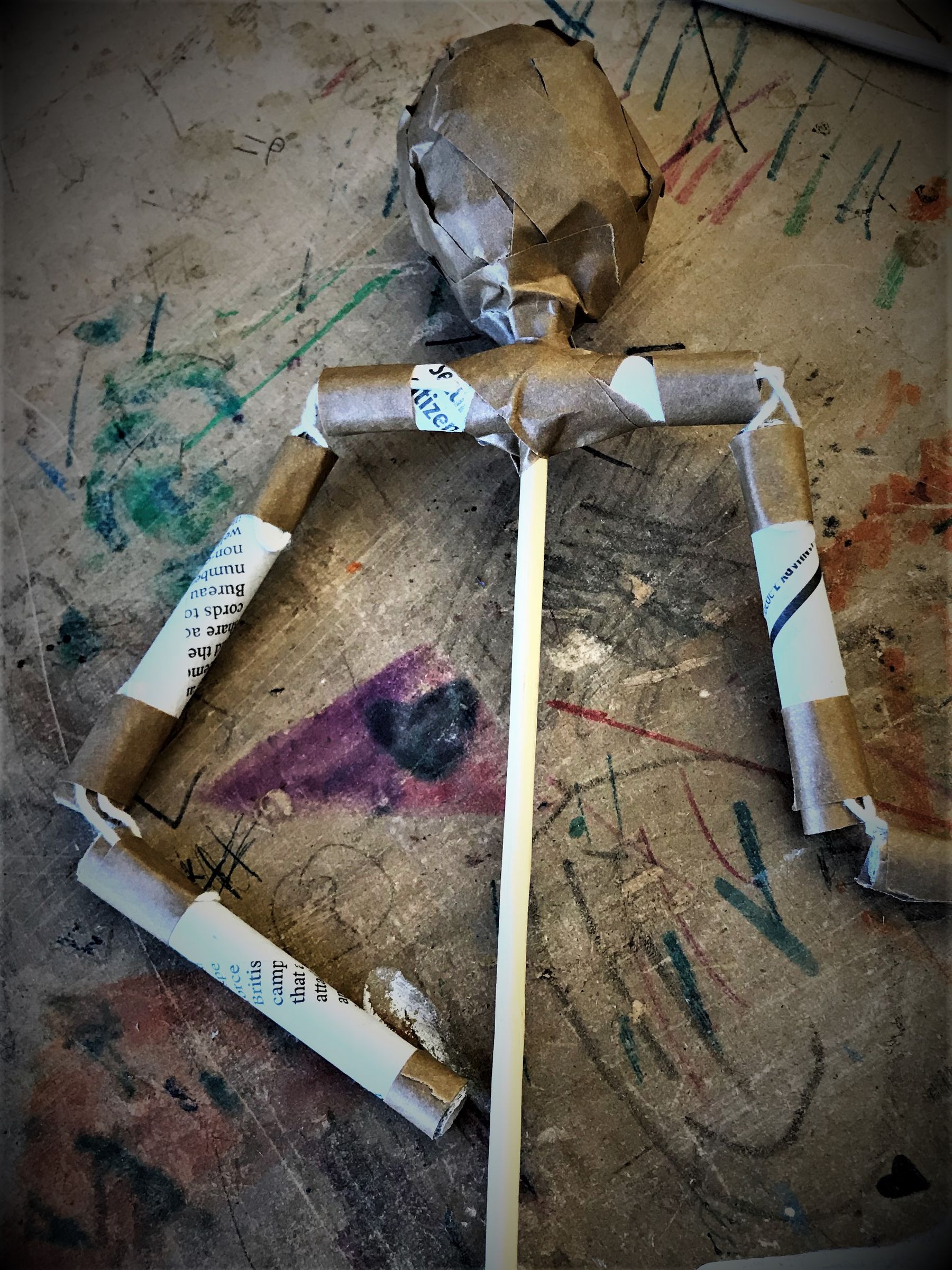 Scrappy Articulated Rod Puppet : 7 Steps (with Pictures) - Instructables
