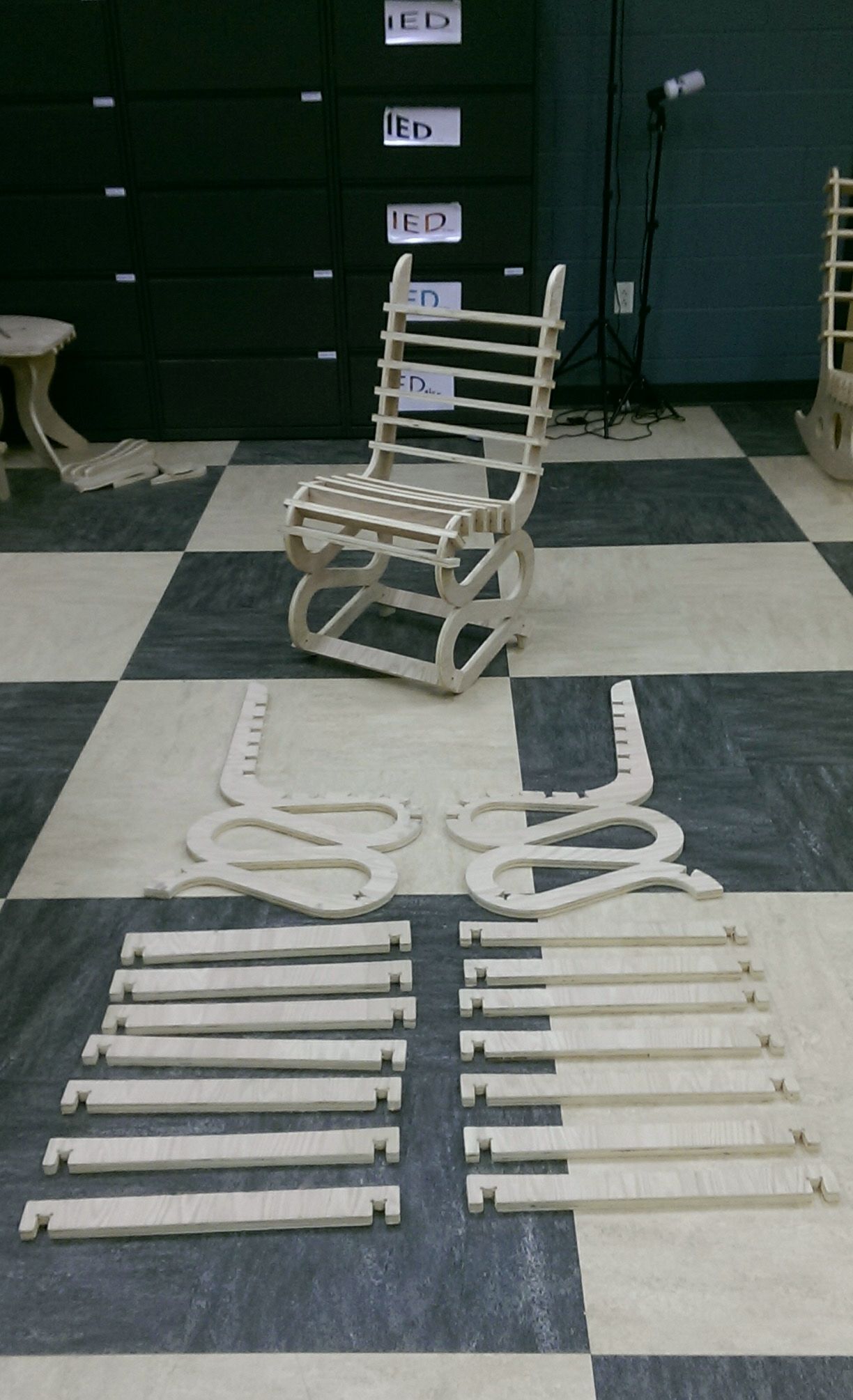 CNC Interlocking Chair Design : 5 Steps (with Pictures) - Instructables