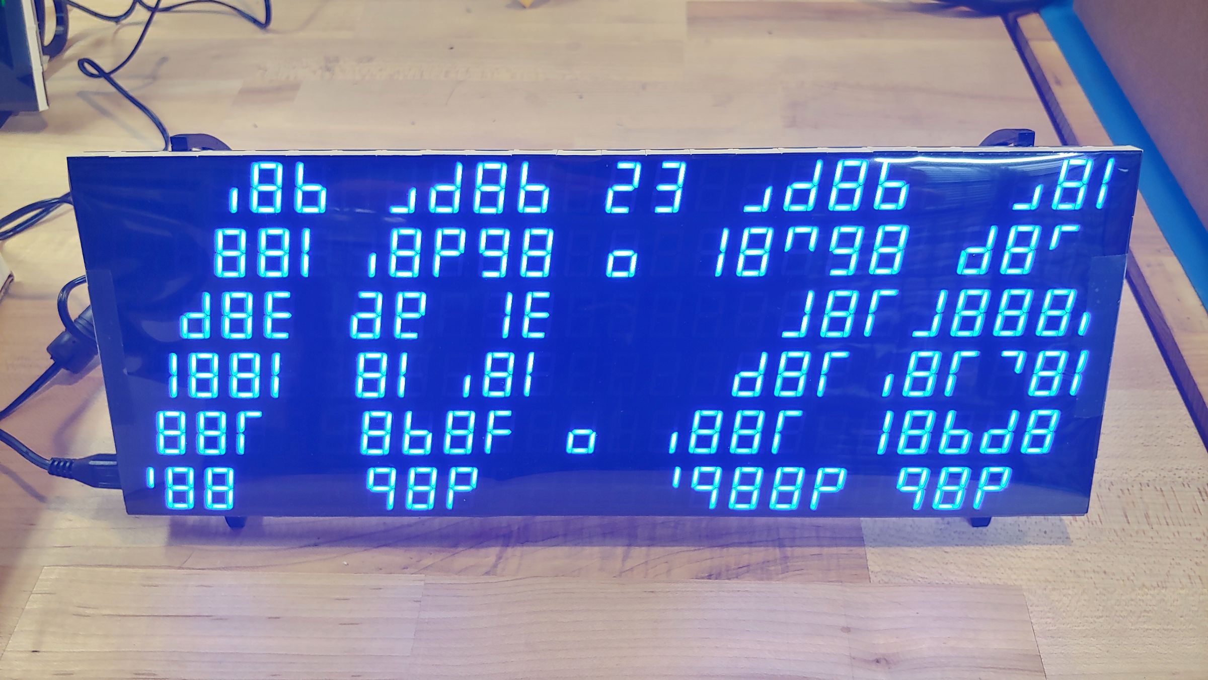 7 Segment Display Array : 6 Steps (with Pictures) - Instructables