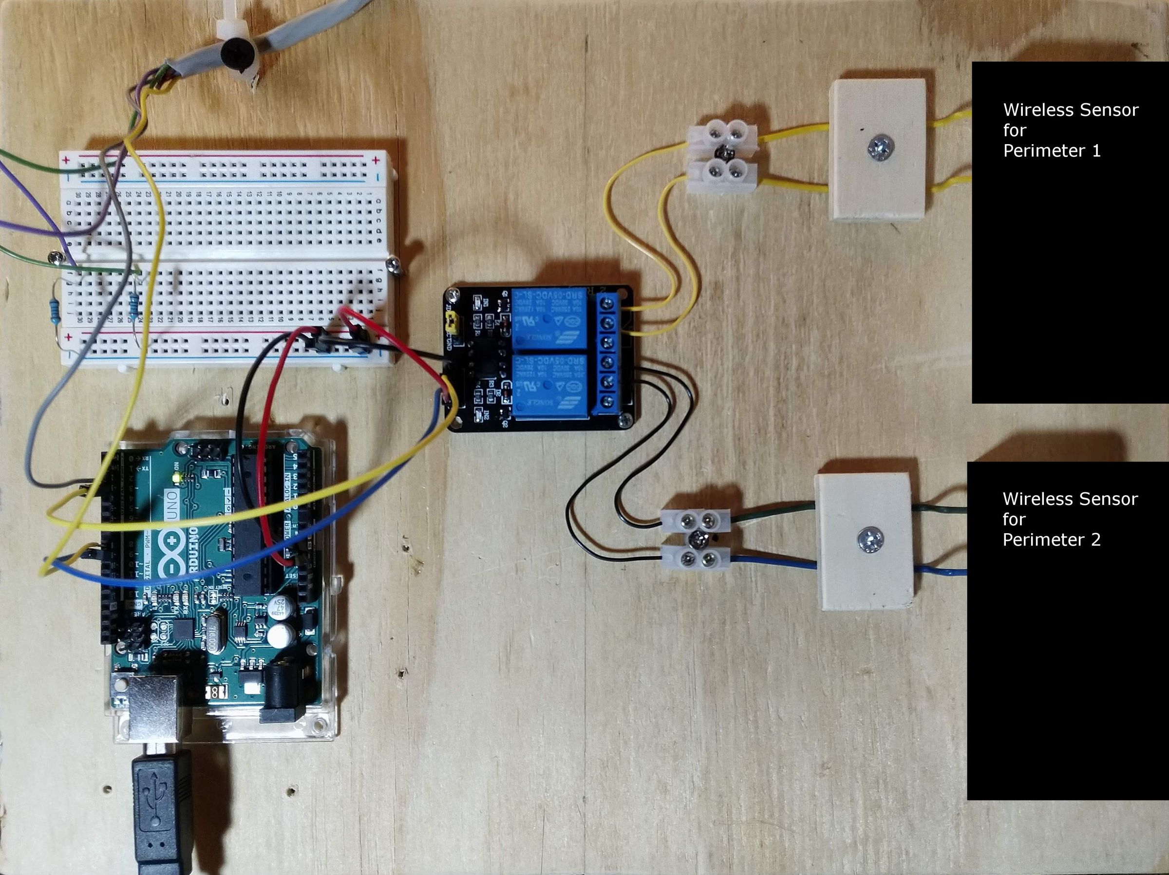 Hardwired Alarm Zone and Wireless Contact Sensors : 4 Steps - Instructables