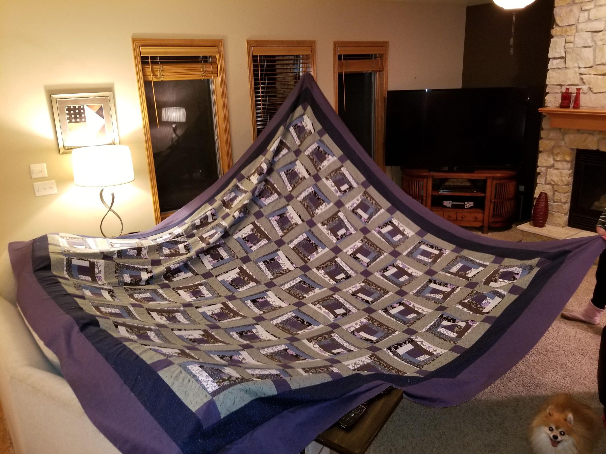 Wonky Log Cabin Quilt : 6 Steps - Instructables