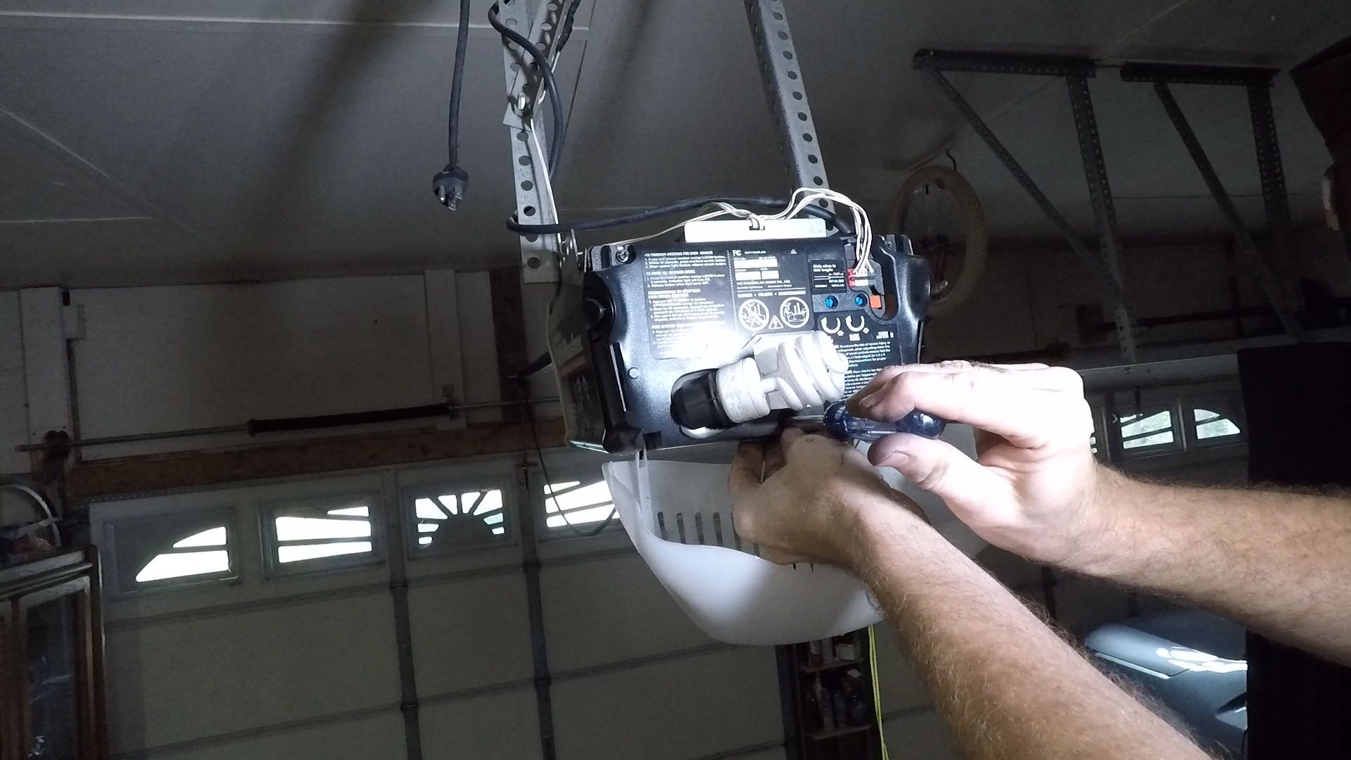 Replacing a Garage Door Opener Chain Drive Module : 15 Steps (with ...