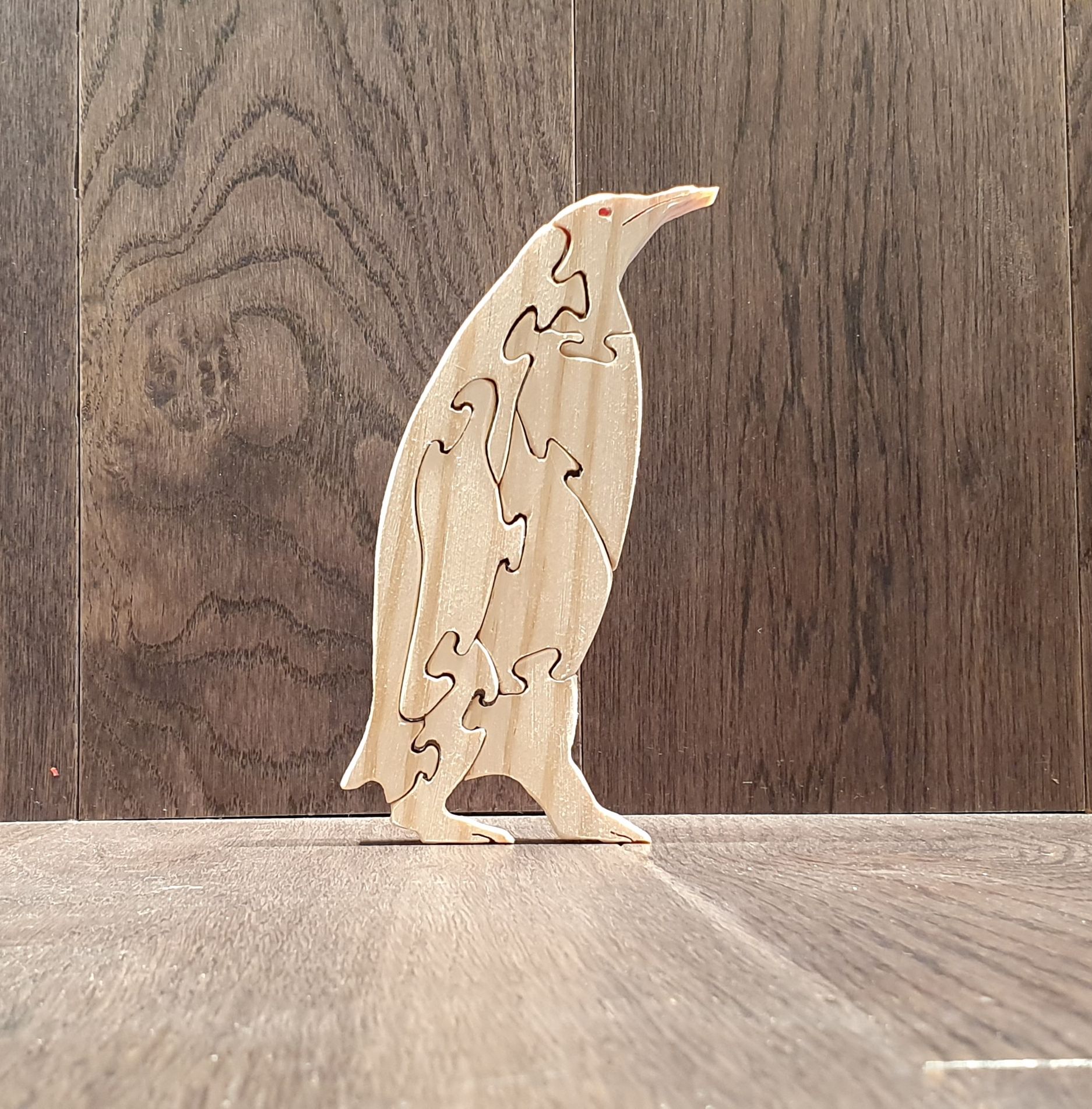 Penguin Wood Carving Pattern