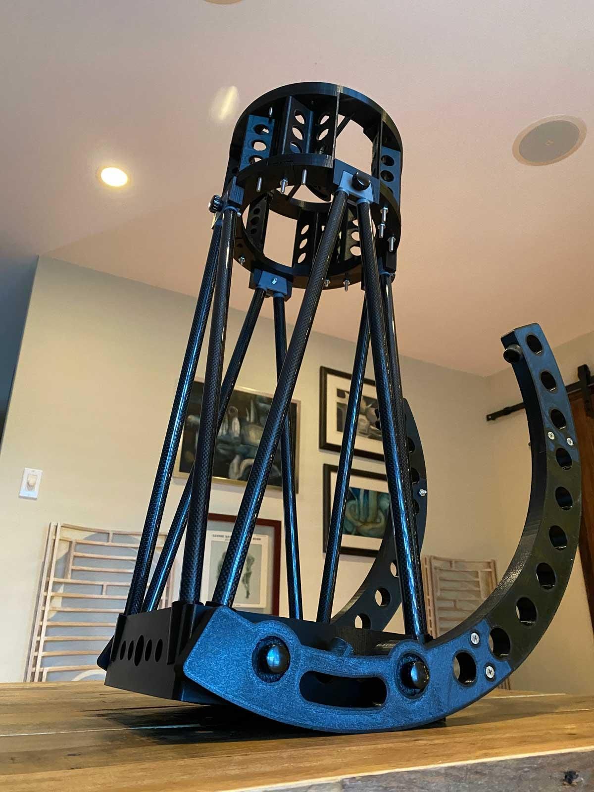 3D-printed Newtonian Reflector Telescope : 9 Steps (with Pictures ...