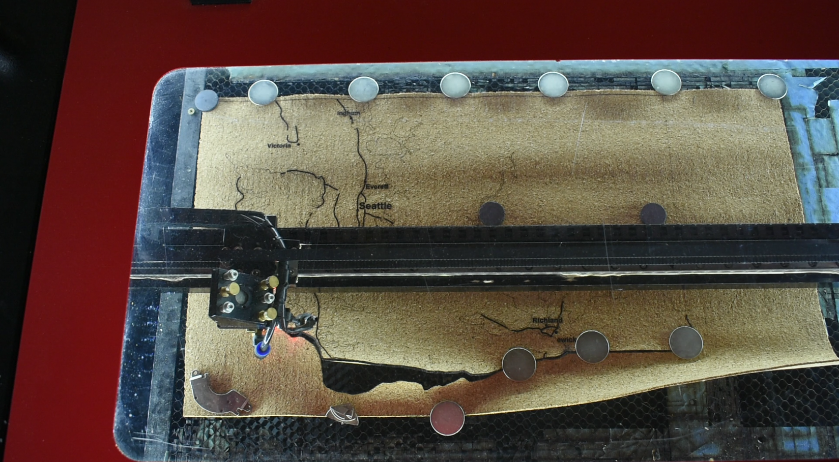 Topographical Push Pin Map : 13 Steps (with Pictures) - Instructables