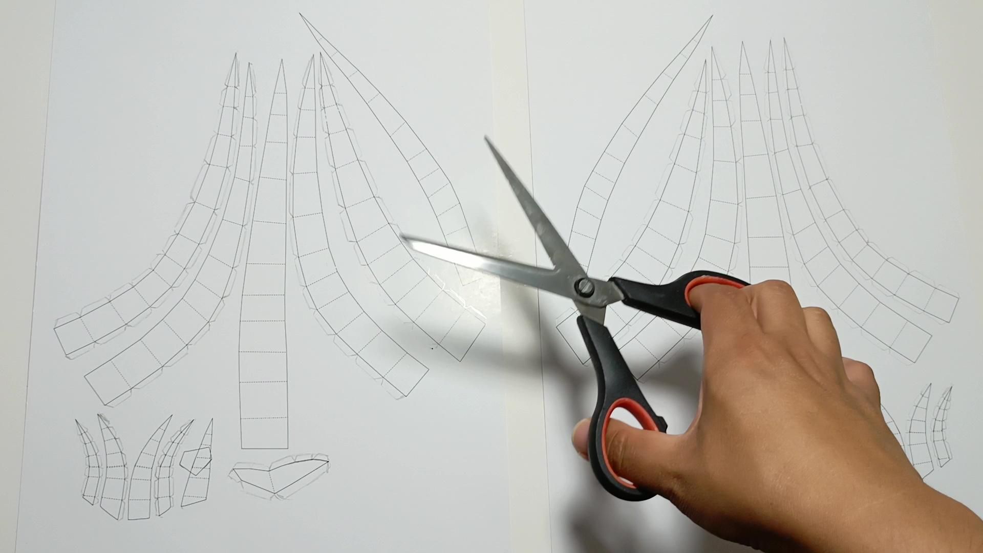 Paper Oni Mask : 45 Steps (with Pictures) - Instructables