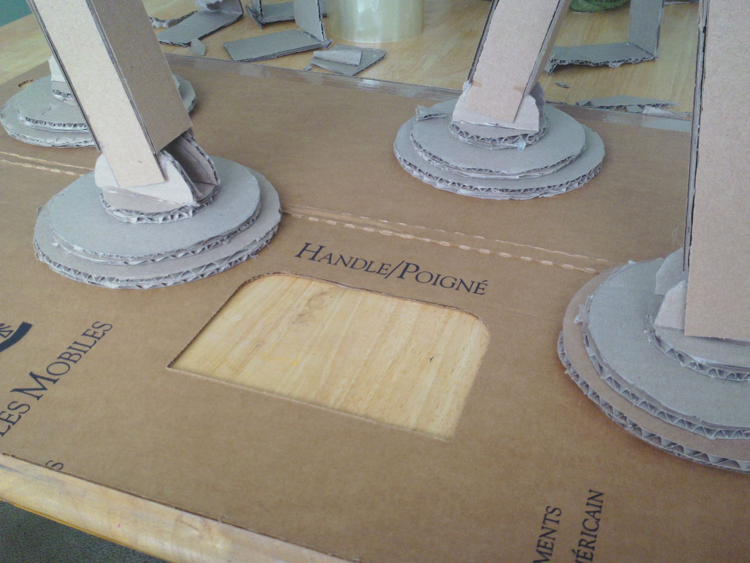 Cardboard AT-AT Walker Table : 9 Steps (with Pictures) - Instructables