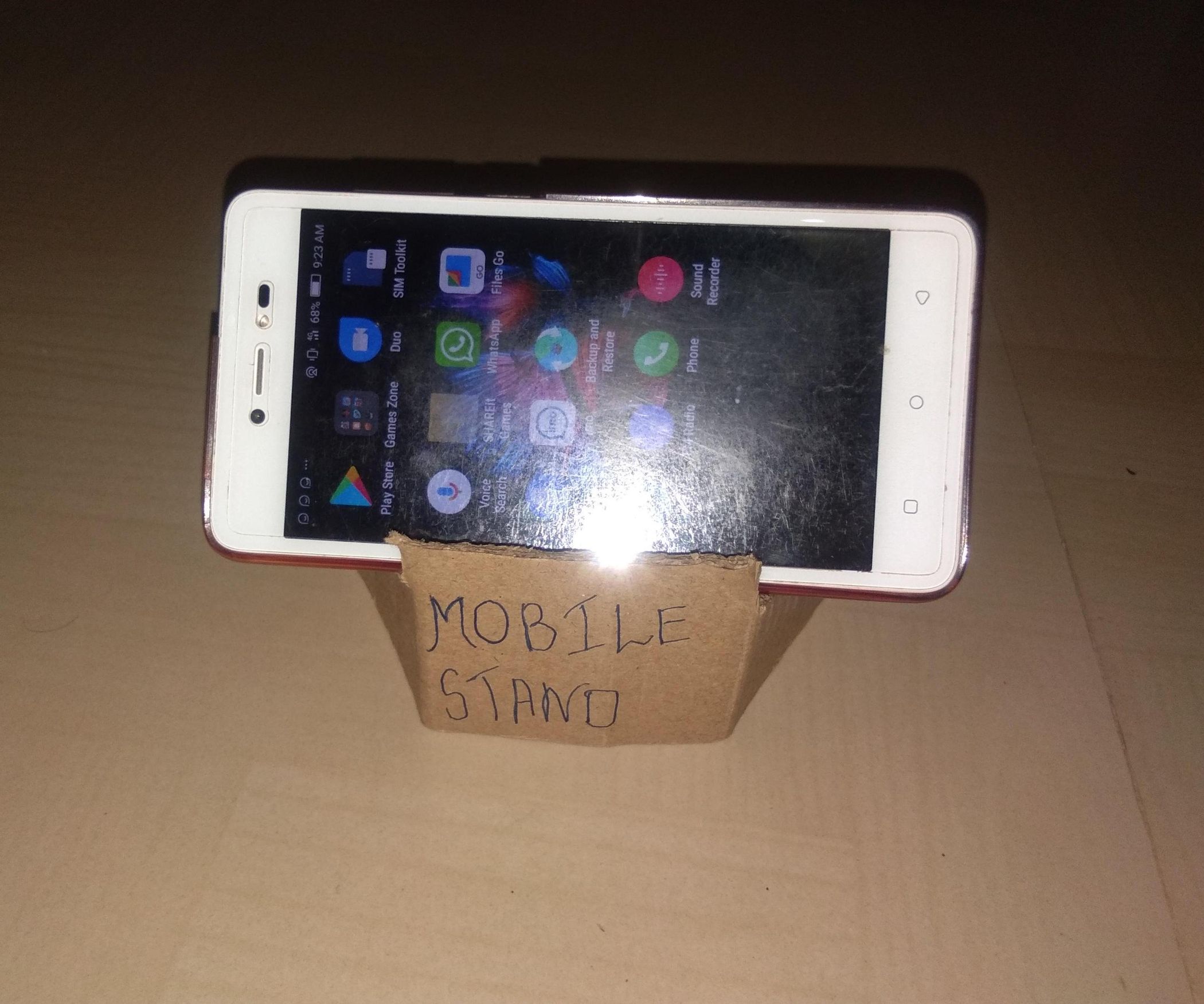 DIY Easy Mobile Stand, Very Easy! : 3 Steps - Instructables