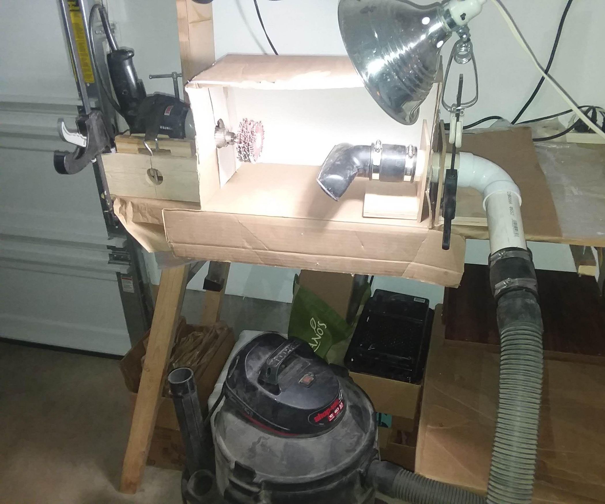 Workbox and Dust Collector for Small Work Area : 4 Steps - Instructables