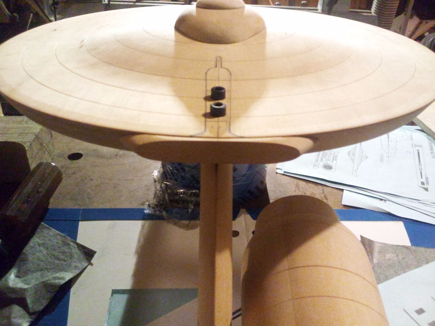 Wooden USS Enterprise Model : 7 Steps (with Pictures) - Instructables