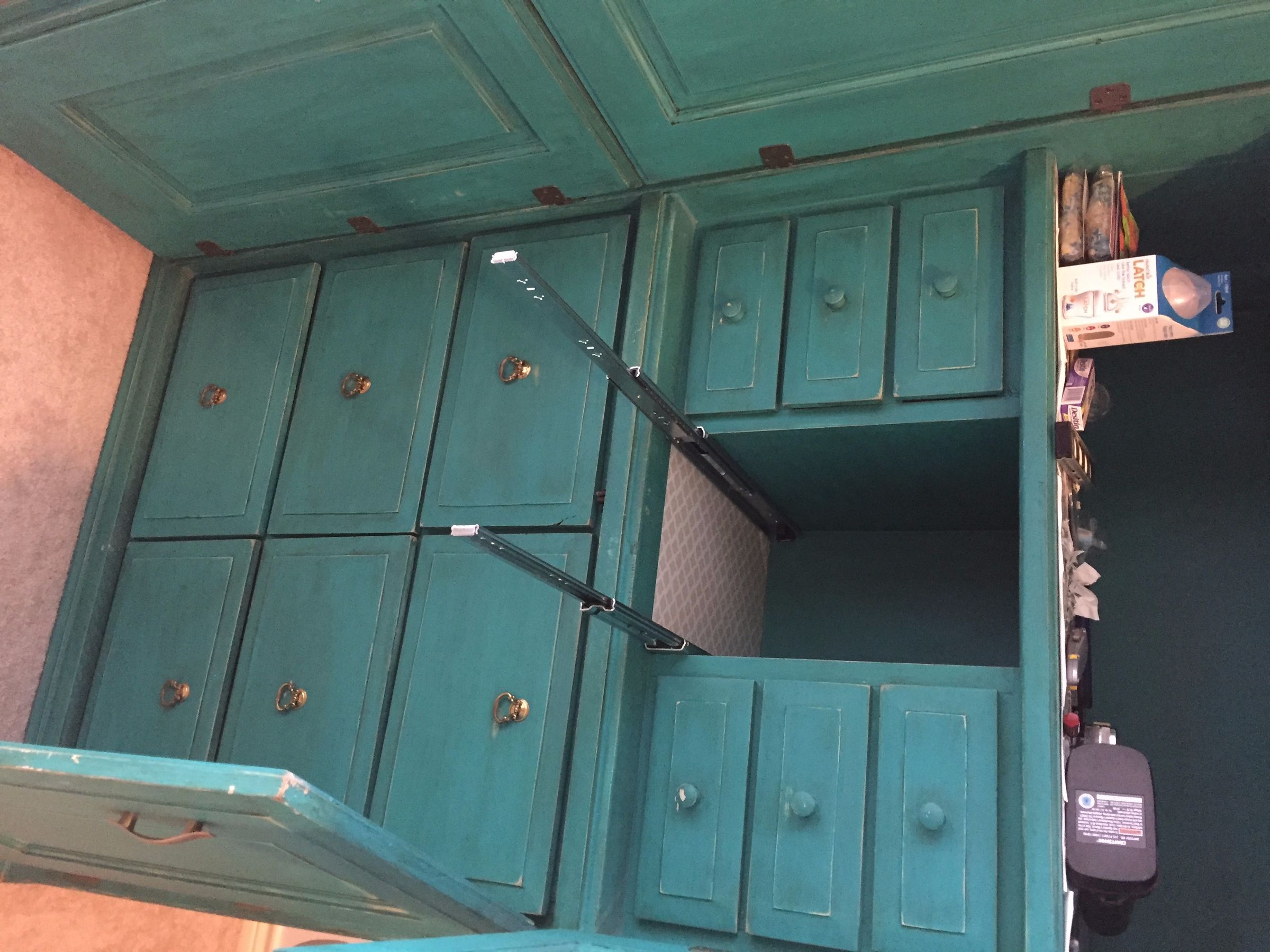 Hideaway Baby Changing Table : 5 Steps (with Pictures) - Instructables