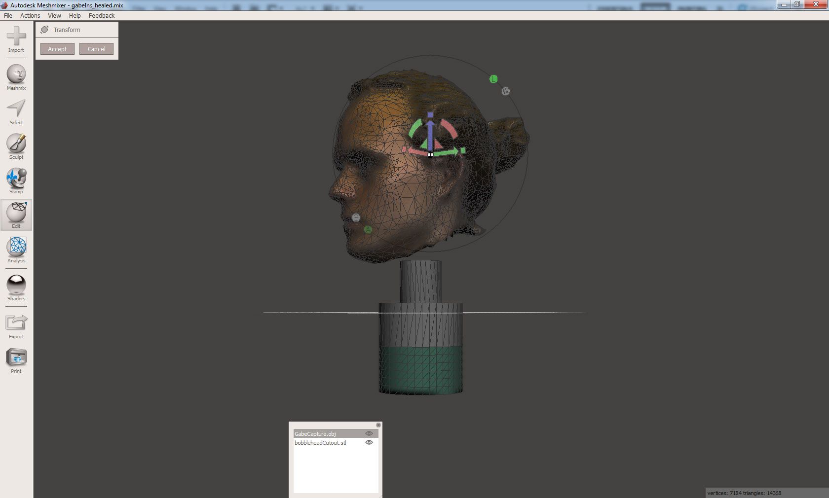 3D Printing a Full Color Bobblehead of Yourself : 7 Steps (with ...