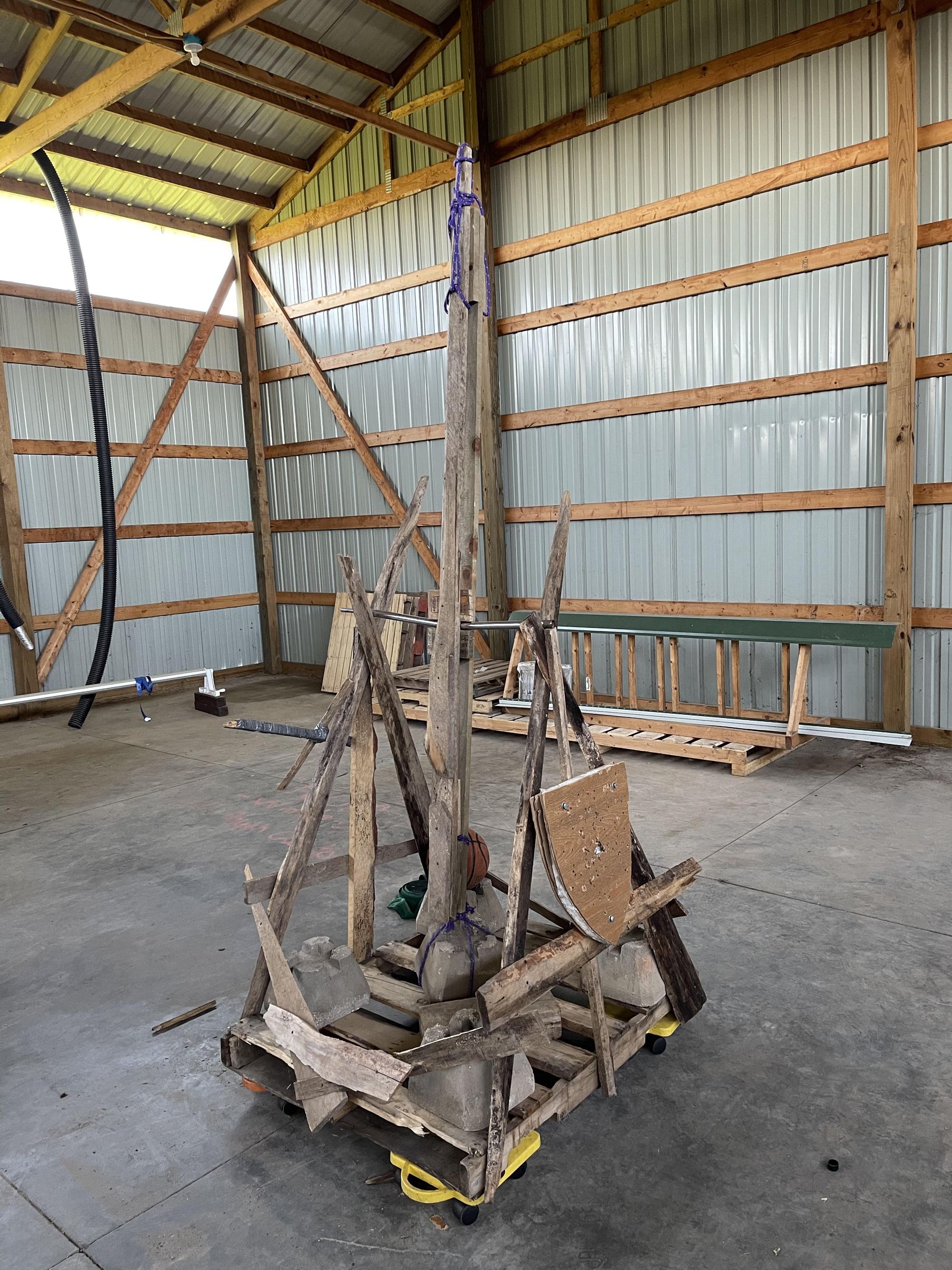 How to Make a Trebuchet Out of Scrap. : 9 Steps (with Pictures ...