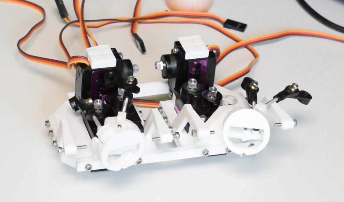 DIY Compact 3D Printed Animatronic Eye Mechanism : 4 Steps (with ...