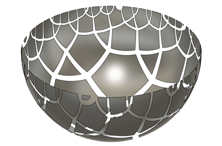 Custom 3D Printed Hyperbolic Tiling Bowl : 8 Steps (with Pictures ...