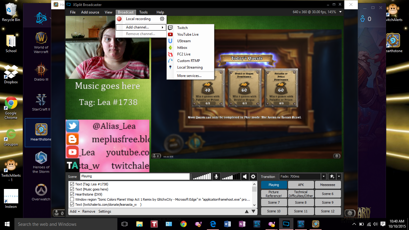A Beginner’s Guide to XSplit Broadcaster and Streaming on Twitch.tv ...