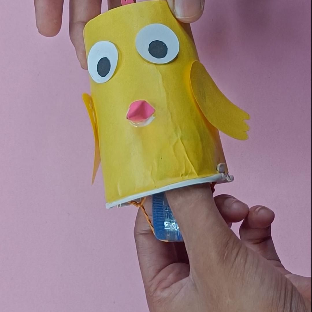 DIY Rubber Band Powered Moving Toy : 6 Steps (with Pictures ...