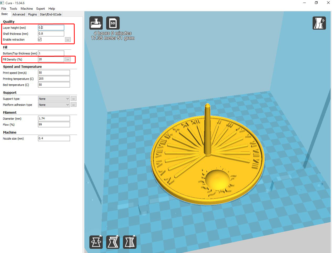 Self Calibrating Sundial : 6 Steps (with Pictures) - Instructables