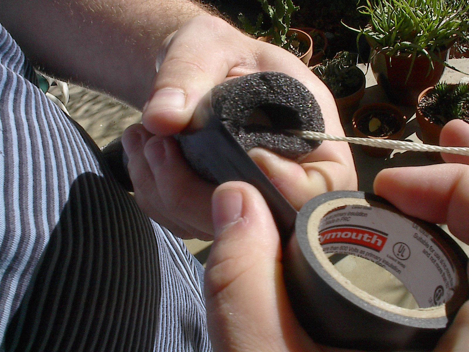 Cheap & Safe Three Section Staff : 16 Steps - Instructables