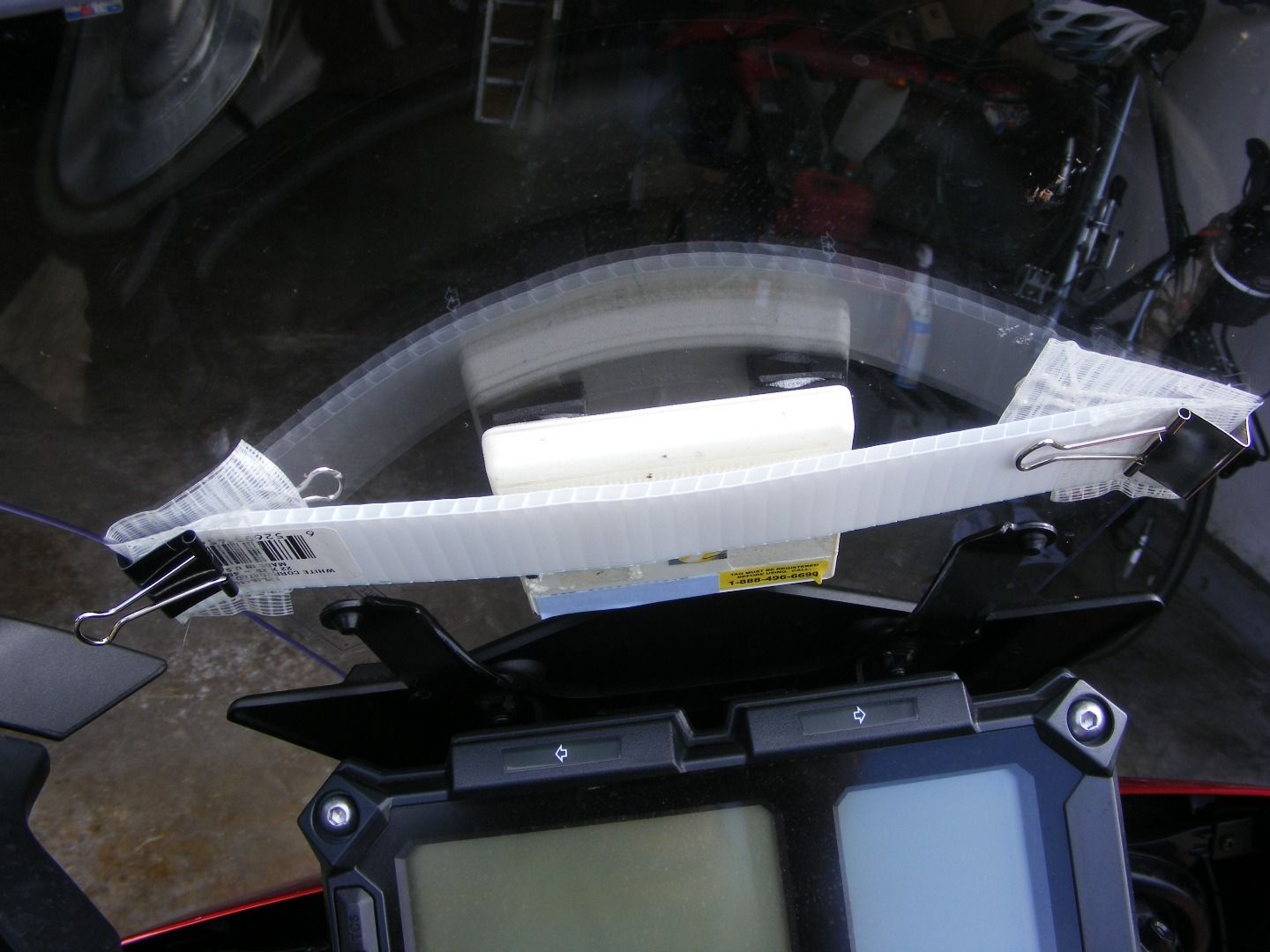 Easy Motorcycle Windscreen Toll Road Transponder Quick Mount (EZ-PASS ...